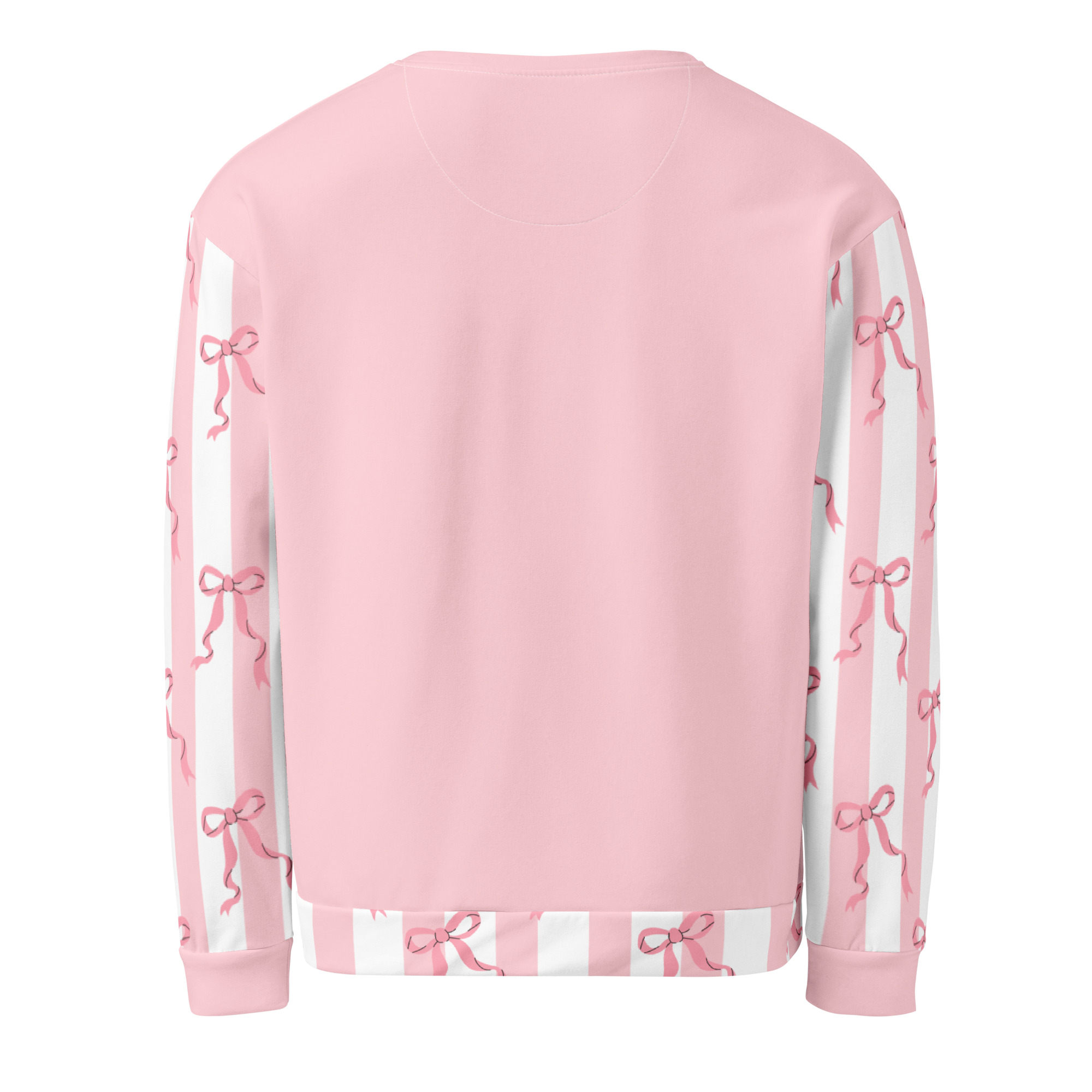 Pink Bows Unisex Sweatshirt - Bingham Healthcare Foundation