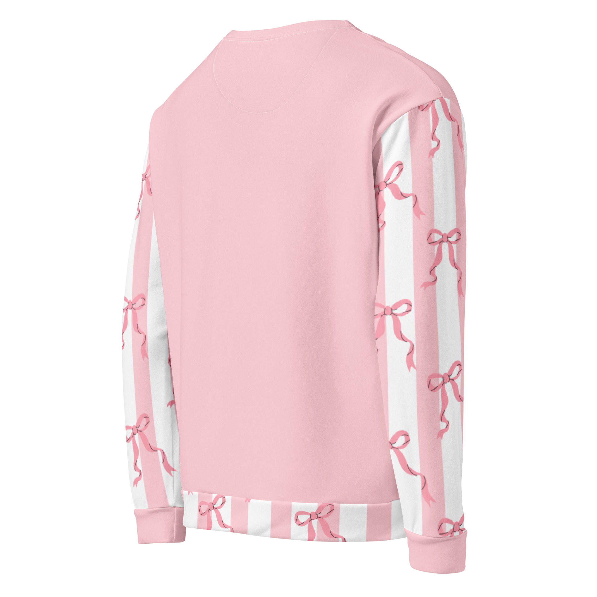 Pink Bows Unisex Sweatshirt - Bingham Healthcare Foundation